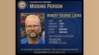 Collegedale police searching for missing 56-year-old man last seen on ...