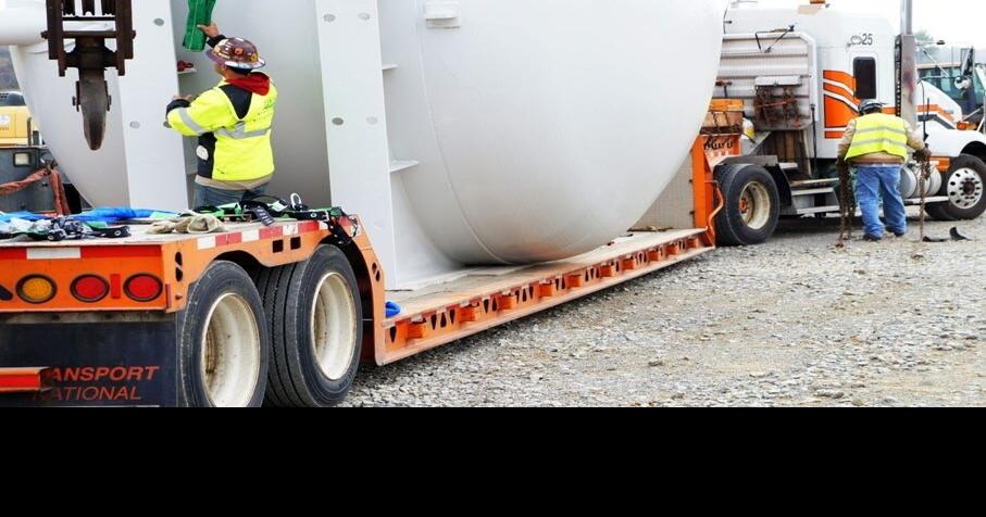 First tank arrives at Wacker Polysilicon construction site | What's ...