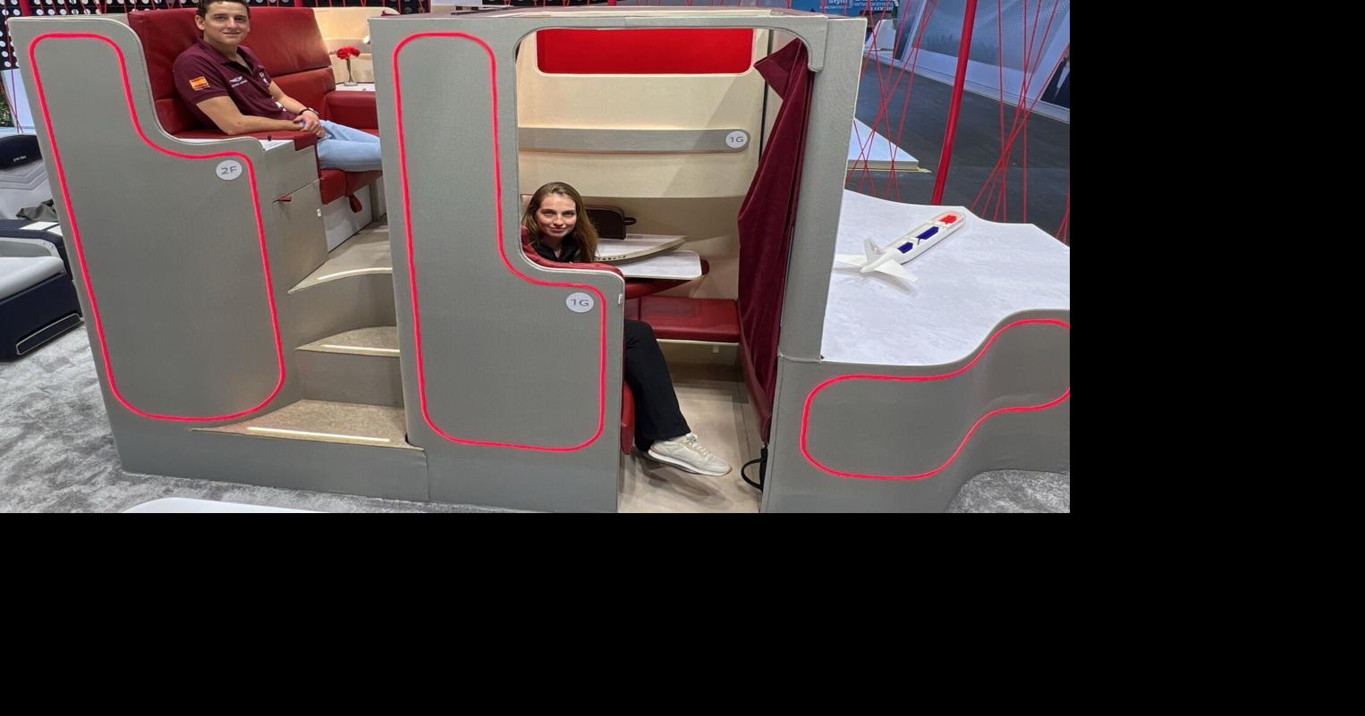 Innovation in Aviation: Double-Level Airplane Seats | Regional/National ...