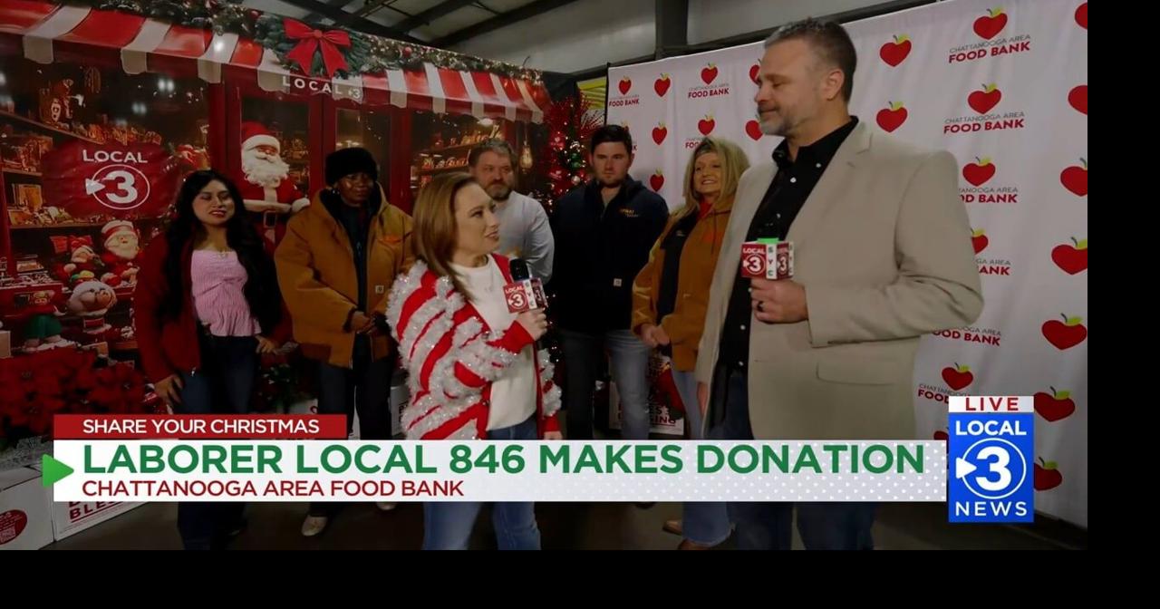 SYC 2025: Laborers Local 846 present donation for Share Your Christmas ...