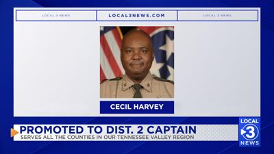 Lieutenant Cecil Harvey Promoted to Captain in Tennessee Highway Patrol ...