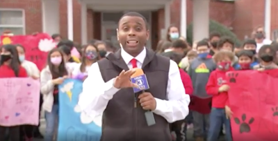 Local 3 Meteorologist Cedric Haynes visits City Park students | Local ...