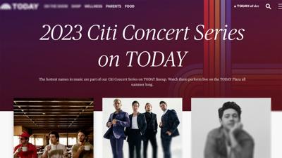 ‘TODAY’ Announces 2023 Citi Summer Concert Series | Regional/National ...