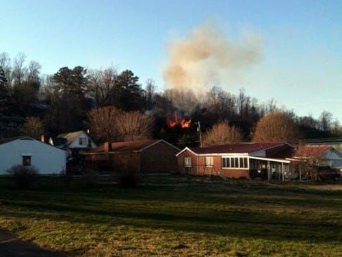 Red Bank firefighters battle brush fire near old Food Lion | What's ...