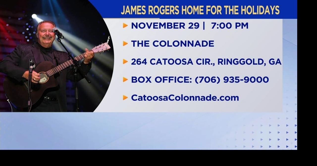 3 Plus Your Entertainment- James Rogers Home for the Holidays | Local 3 ...