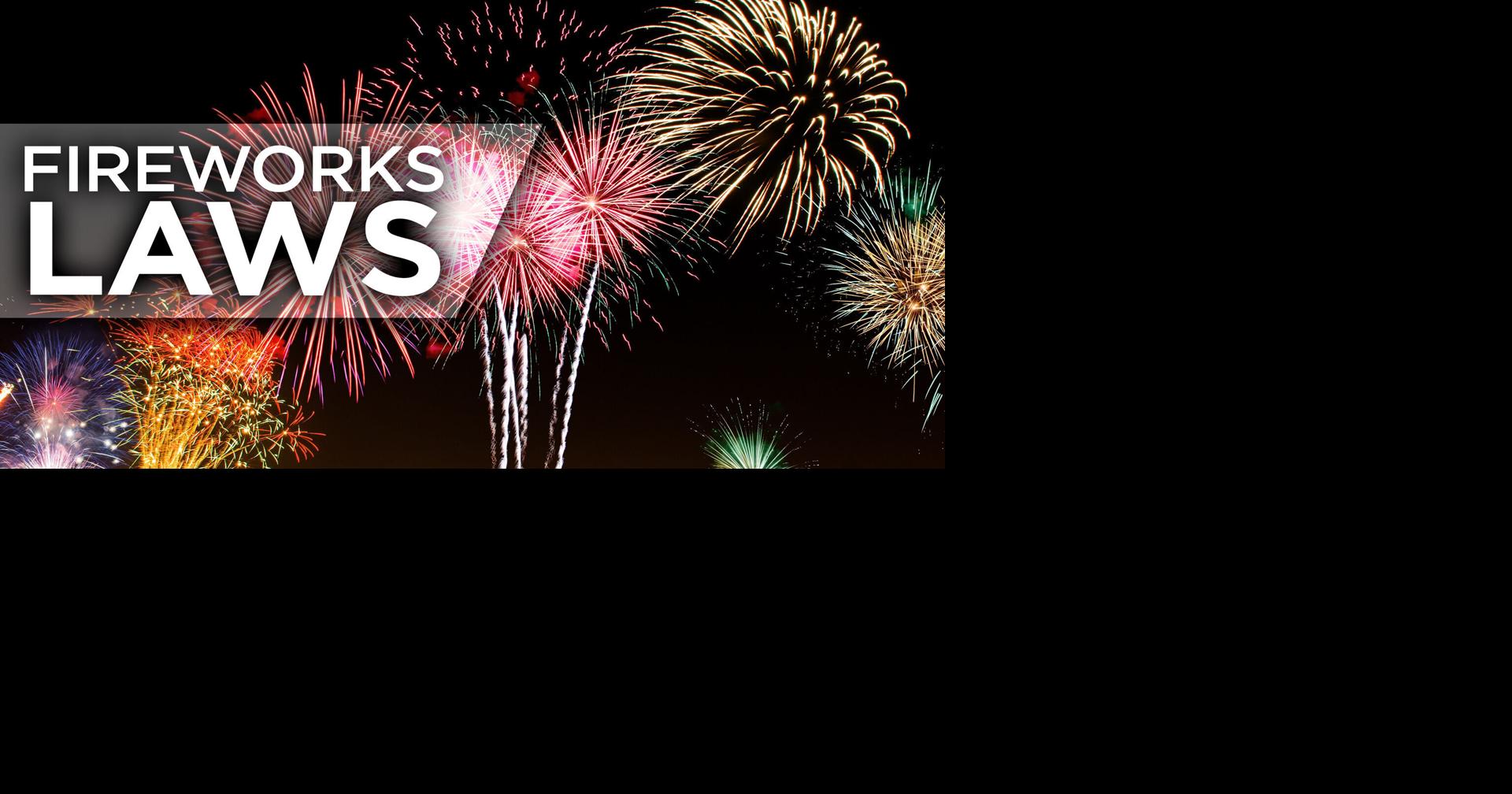 Firework Laws in Local 3 Viewing Area | Local News | local3news.com