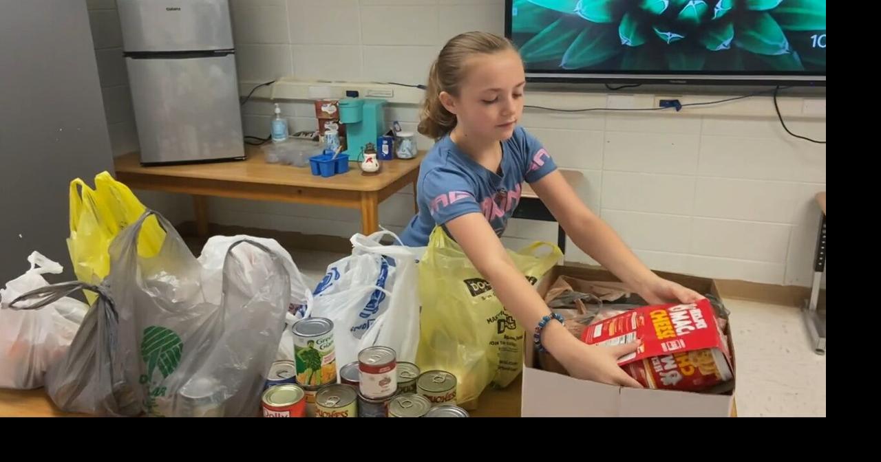 5th grader gathering donations for people in need | Local News ...