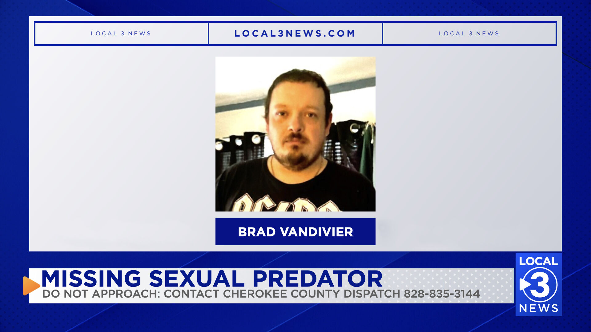 Do not approach: Missing Indiana sex predator last seen in Murphy, NC ...