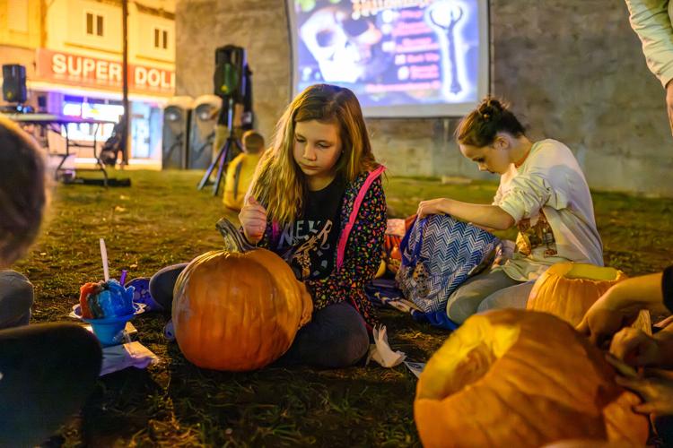 Logan holds pumpkin carving event; Pumpkin House and Hocus Pocus this ...