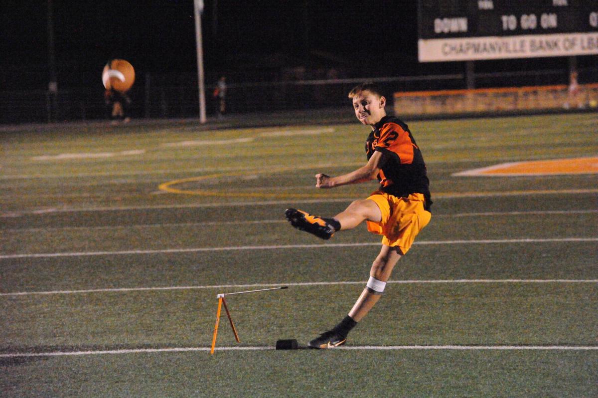 Nationally ranked CMS football kicker McClanahan practices | Sports ...