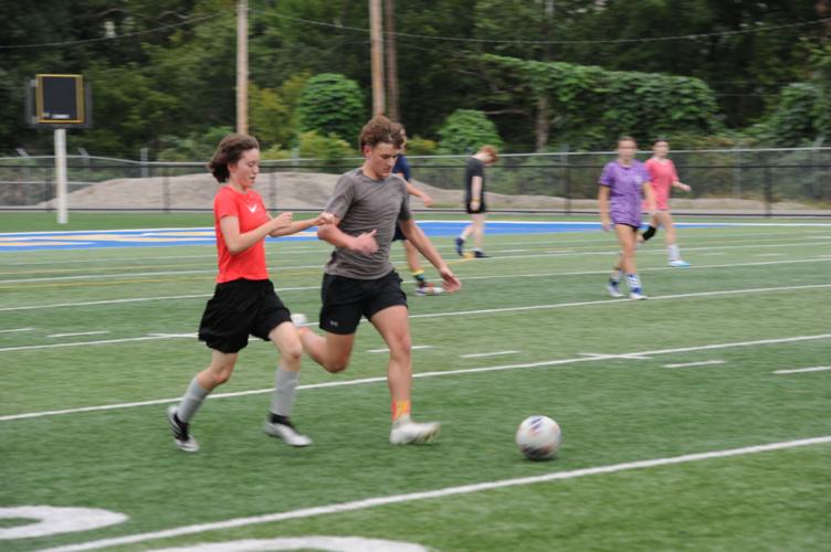 Logan boys and girls soccer teams practice | Sports | loganbanner.com