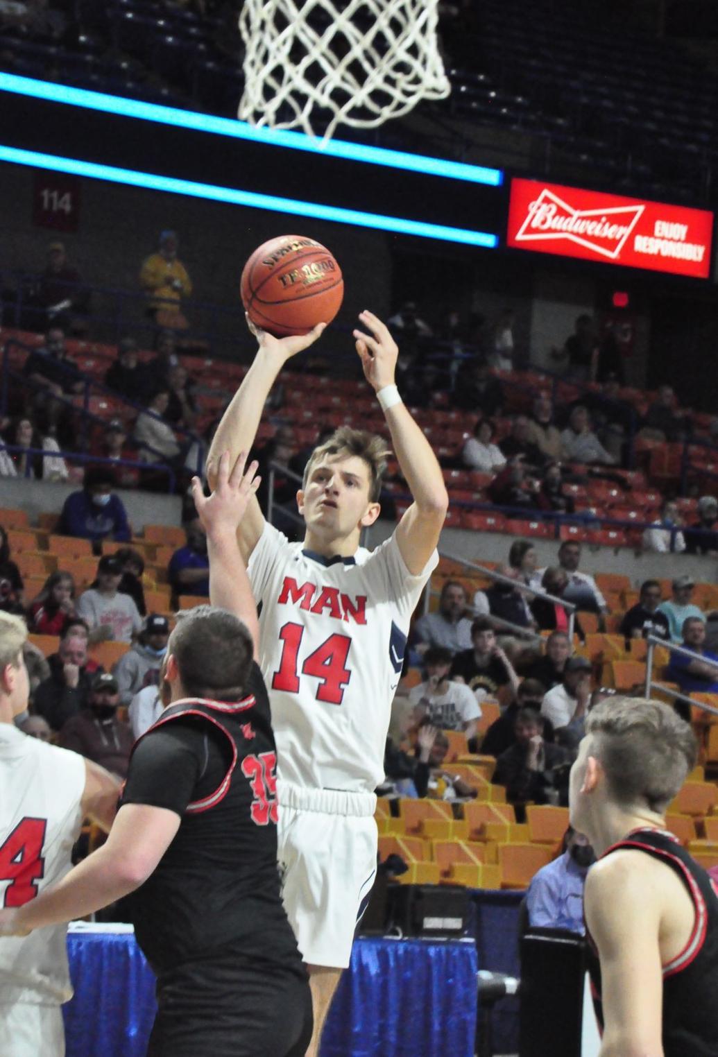 Boys basketball: Man's Austin Ball heads Class A All-State team ...