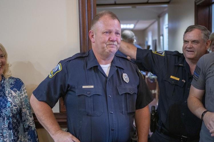 Longtime Logan police officer David Adkins retires | News | loganbanner.com