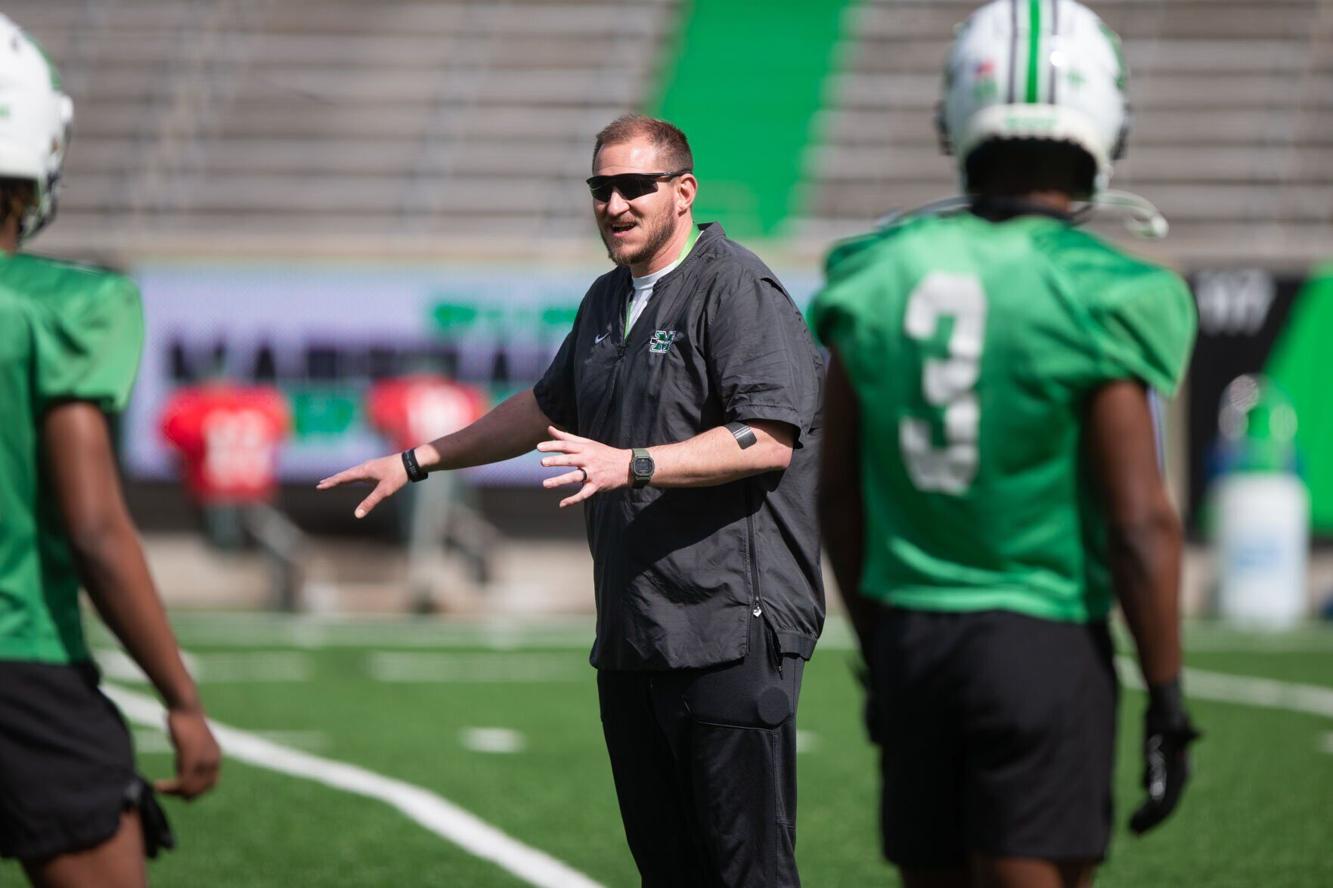 Marshall football: Linebackers a joy to coach for Herd DC Jason Semore ...