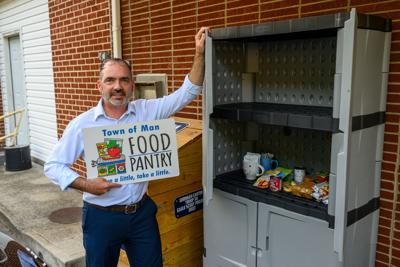New blessing box installed at Man Town Hall | News | loganbanner.com