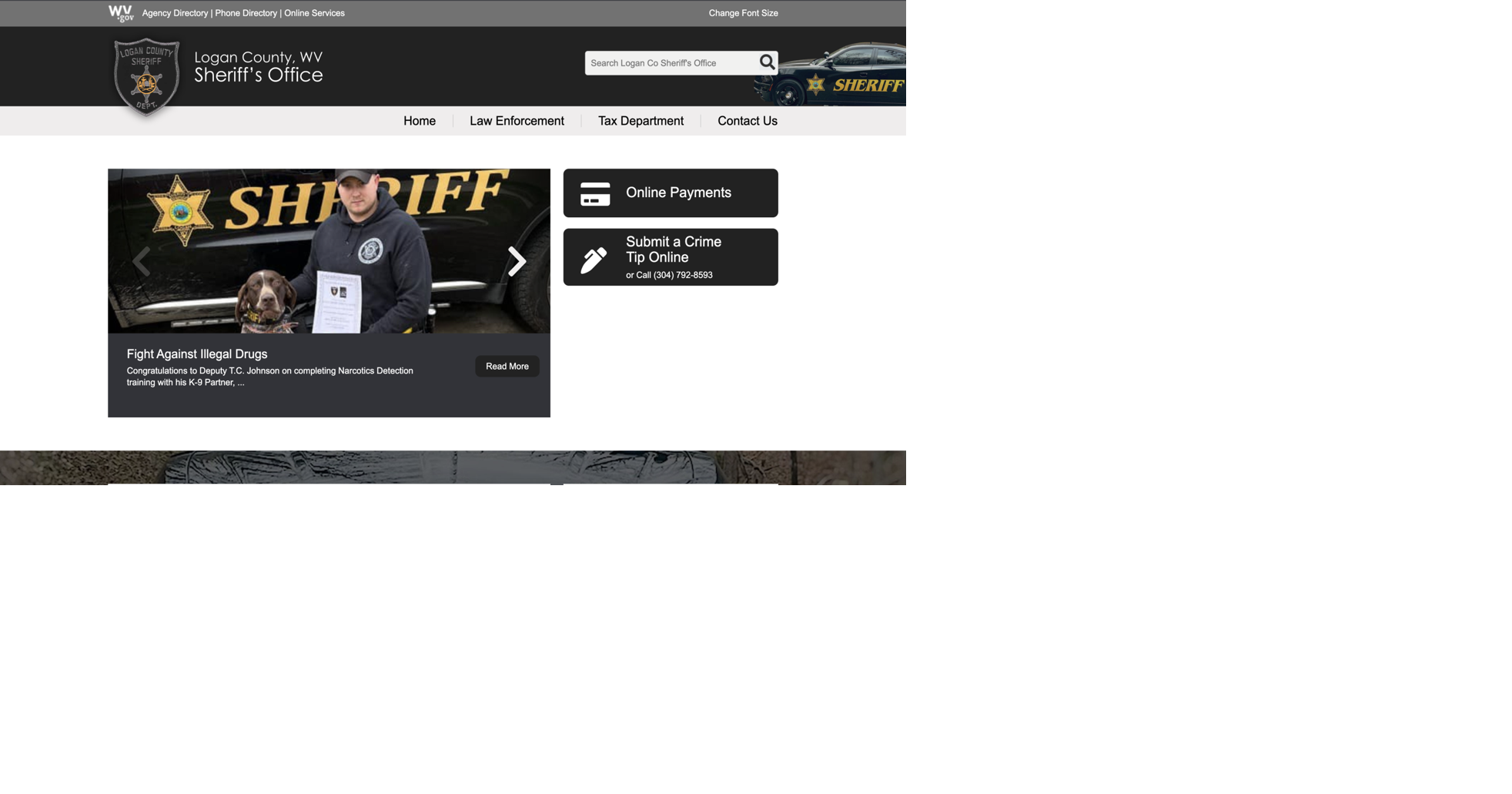 Logan County Sheriff's Office launches new website | News | loganbanner.com
