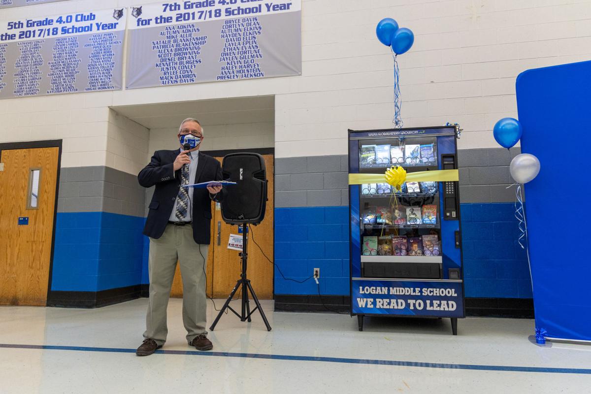 Logan Middle School unveils new book vending machine | News ...