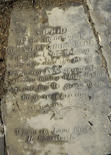 Weed removal project bares markers for graves of salt baron's family ...