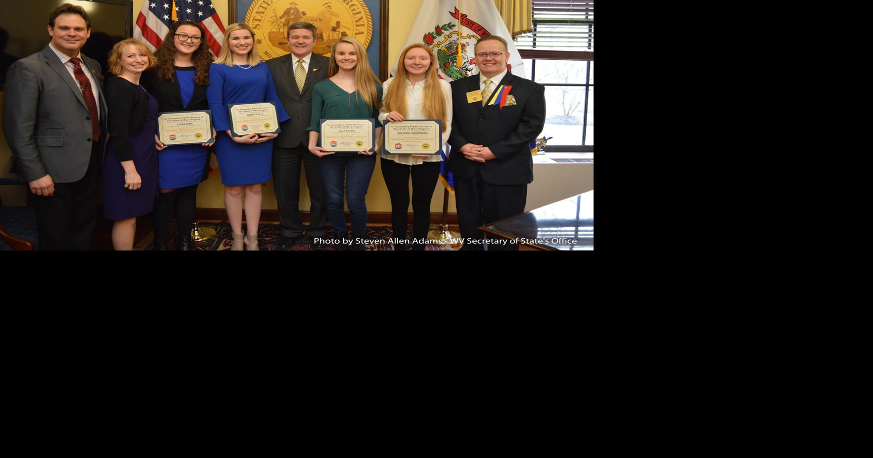 Students were selected as Honorary Secretaries of State | News ...