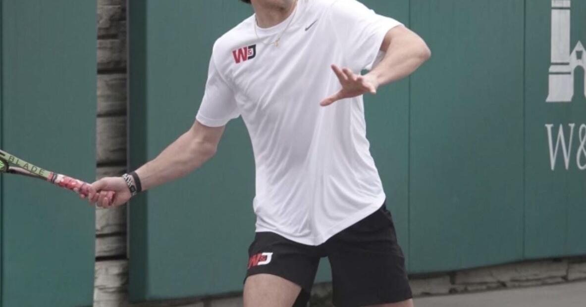 Jackson Akers excelling for Washington and Jefferson tennis | Sports ...