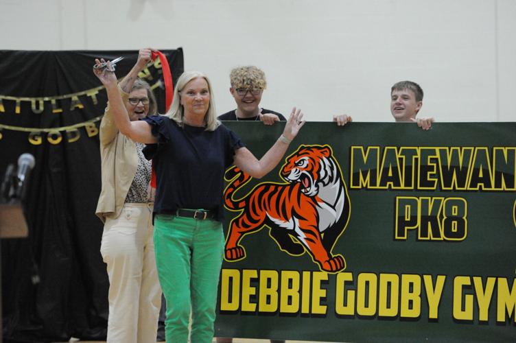 Matewan PK8 names gym after longtime PE and health teacher Debbie Godby ...