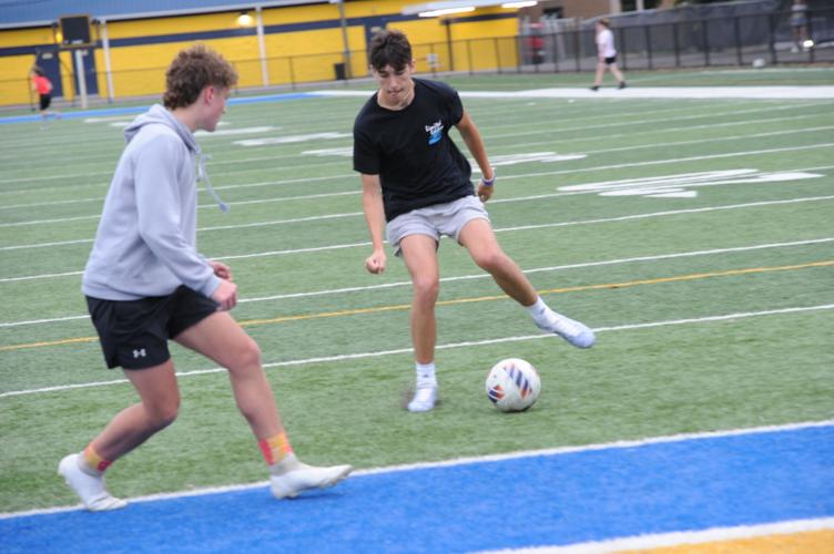 Logan boys and girls soccer teams practice | Sports | loganbanner.com