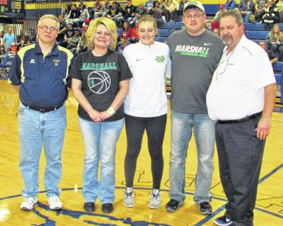 Lady Cats honor all-time scorer Gore | News | loganbanner.com