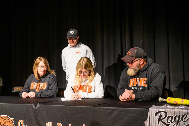 CRHS's Emma Muncy signs with UPike softball | Sports | loganbanner.com