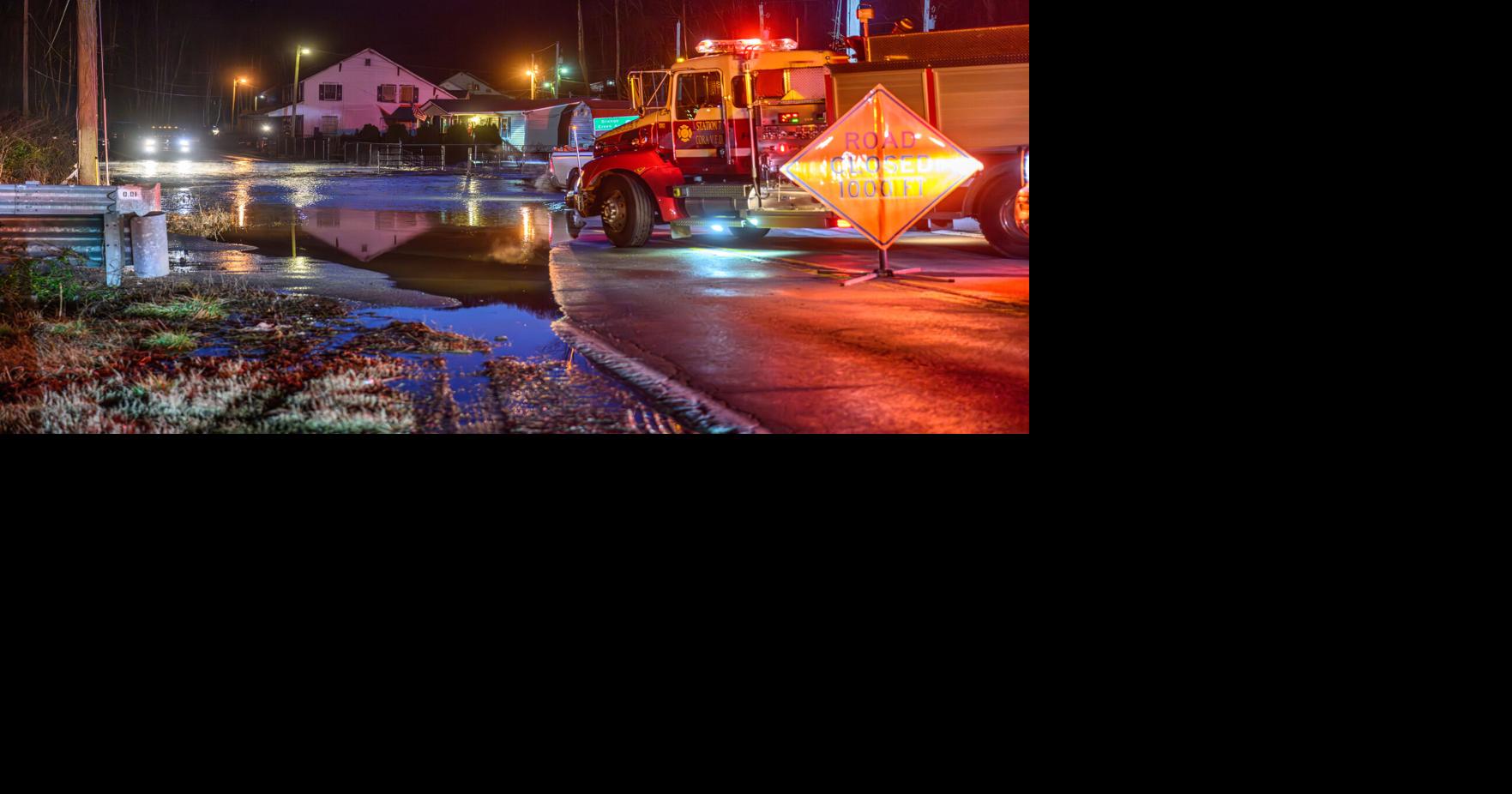 Blowout of abandoned mine floods roadway near Holden | News ...