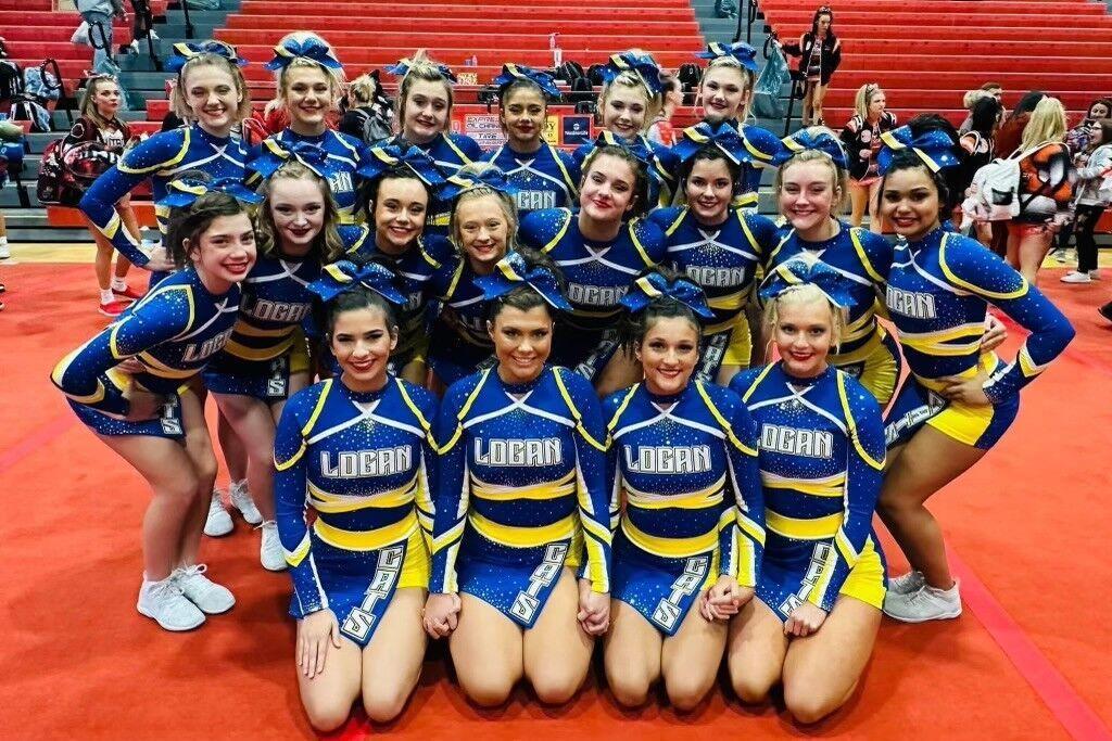 Logan High School cheerleaders state bound | Sports | loganbanner.com