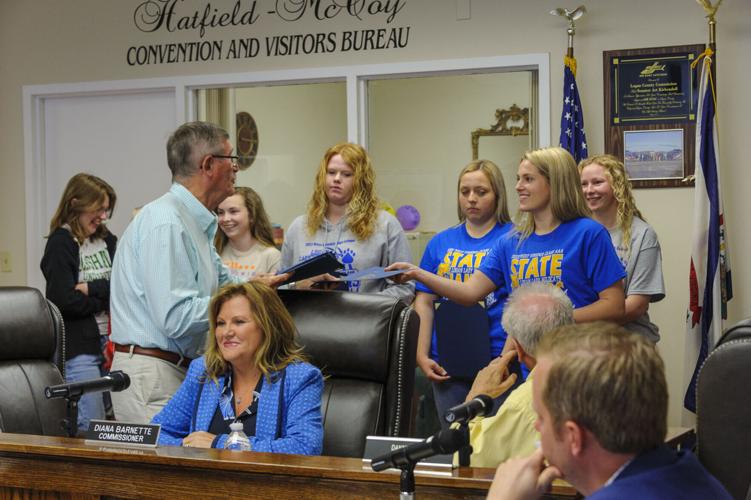 Lady Wildcats basketball team honored with commission proclamation ...