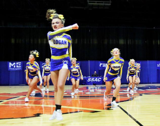Photos: Logan, Man and Tug Valley at the state cheerleading competition ...