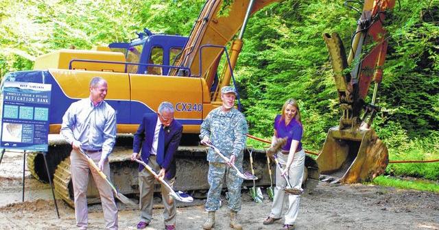 Stream project breaks ground at Holden | News | loganbanner.com