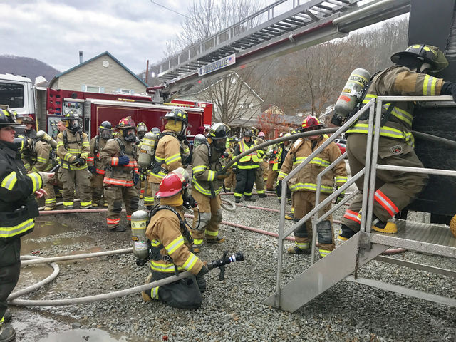 Fire training at Omar VFD | News | loganbanner.com