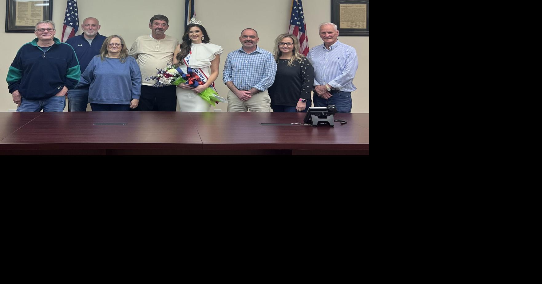 Mrs. WV America, a Man native, introduced at town council | News ...