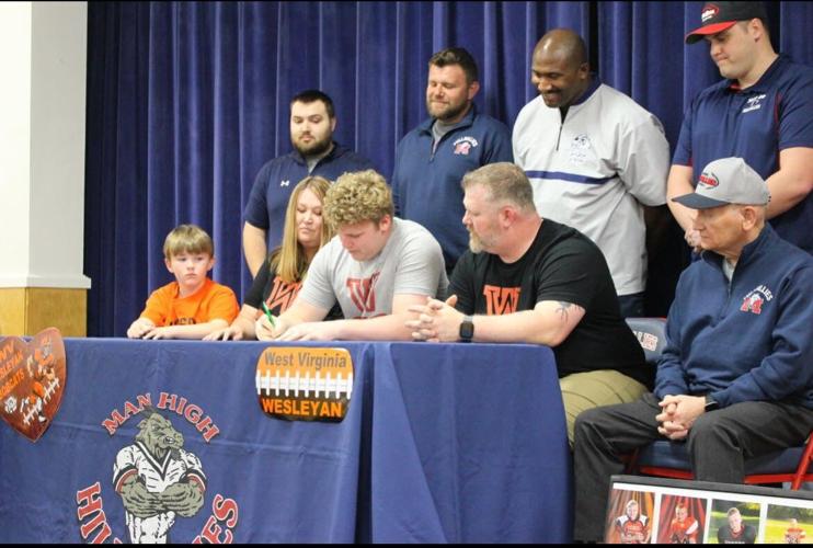 Man football's Haney inks with West Virginia Wesleyan | Sports ...
