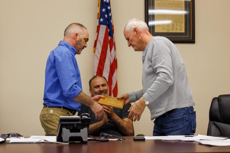 Former Mayor Blevins given Key to the City at Man | News | loganbanner.com