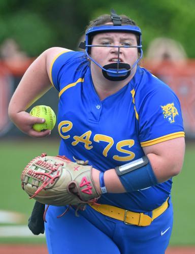Prep state softball: Adkins produces at plate, in circle in Logan mercy ...