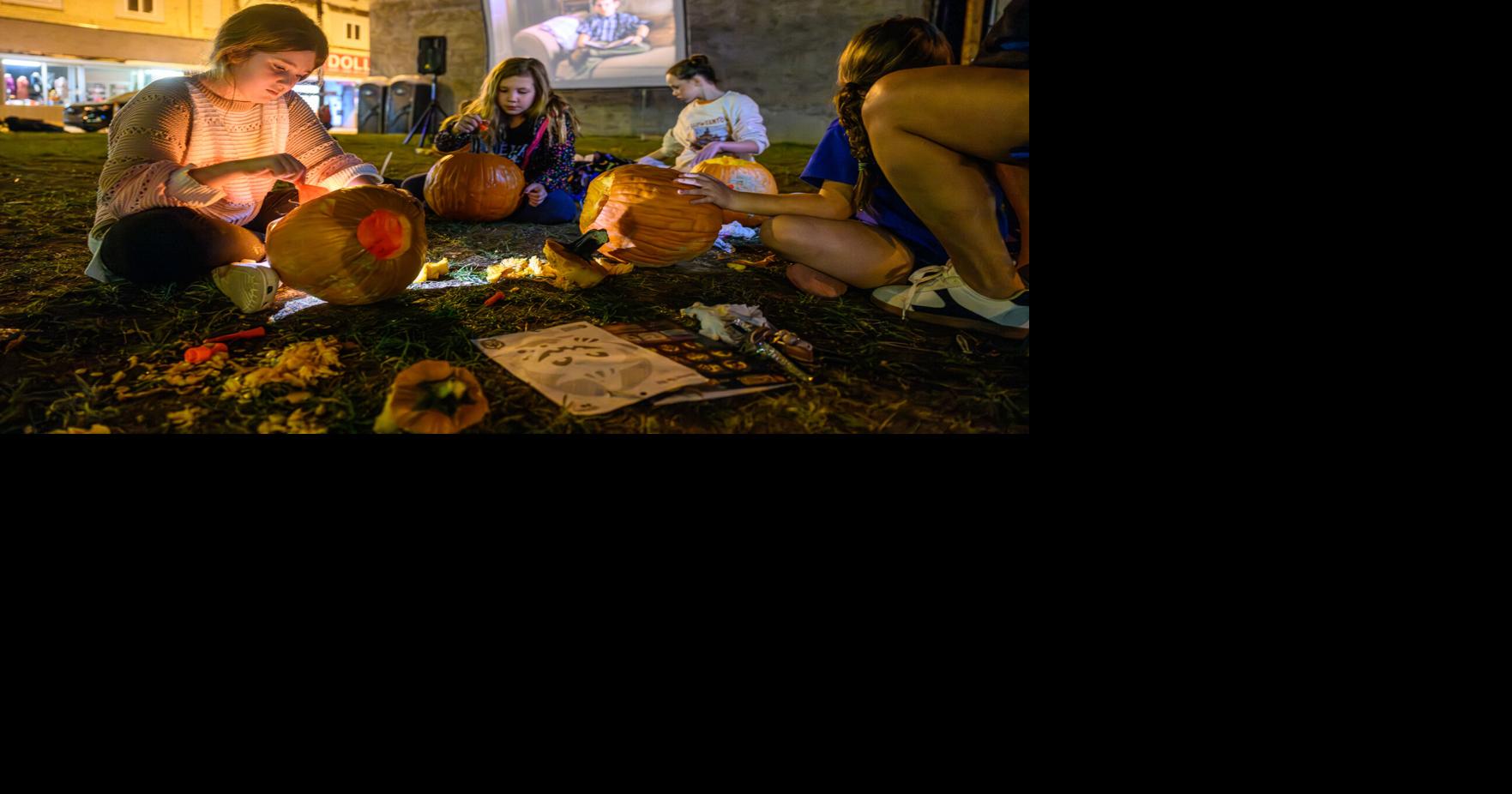 Logan holds pumpkin carving event; Pumpkin House and Hocus Pocus this ...