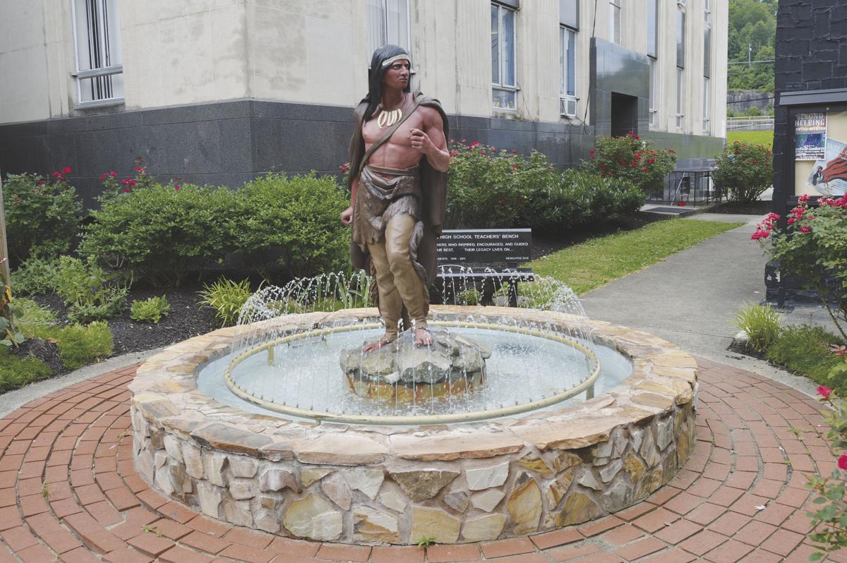 Chief Logan fountain gets needed repairs | News | loganbanner.com