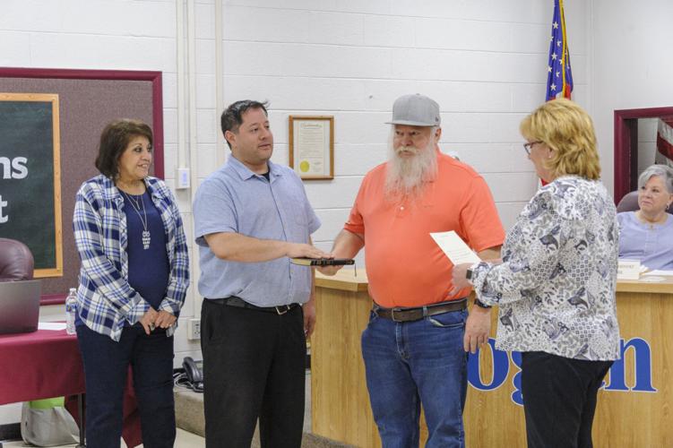 Cheek sworn into BOE | News | loganbanner.com