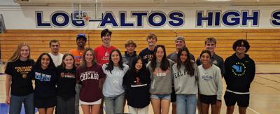 Los Altos high honors future college athletes during signing day ...