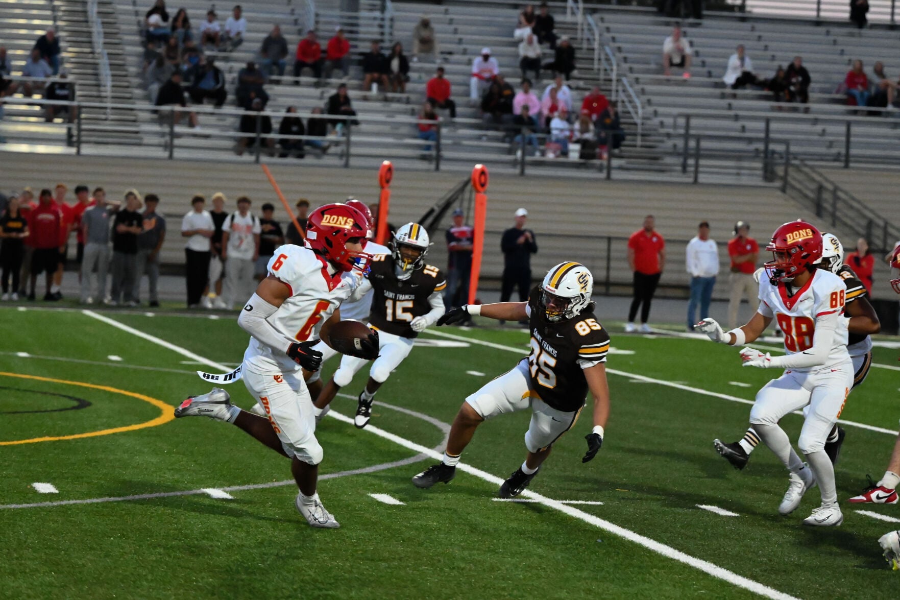 St. Francis football team falls in season opener to Cathedral Catholic ...