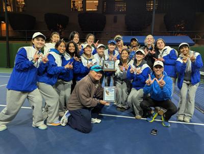 Los Altos girls tennis team takes home CCS title | Sports ...