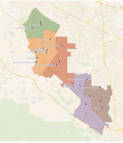 Los Altos council OKs final map for by-district voting | News ...