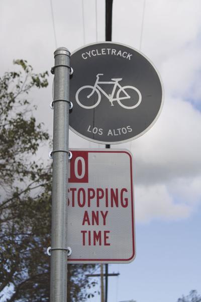 How to Navigate the Cycle Track on Almond Avenue | | losaltosonline.com