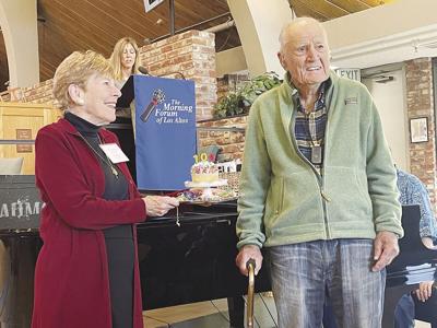 Morning Forum honors member Lloyd Lettis on his 104th birthday ...