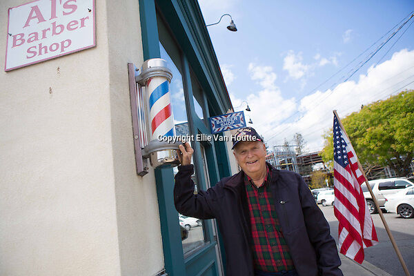 Al the barber bids farewell : Downtown icon spent 67 years cutting hair ...