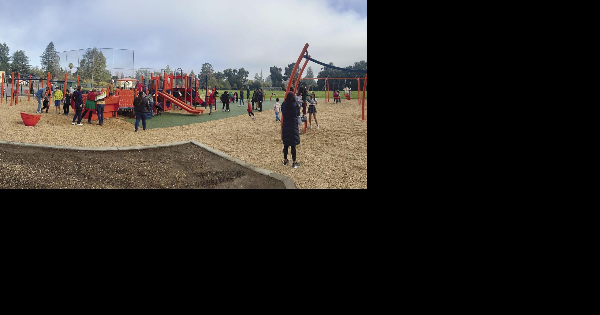 New accessible playground debuts at Covington School | Schools ...