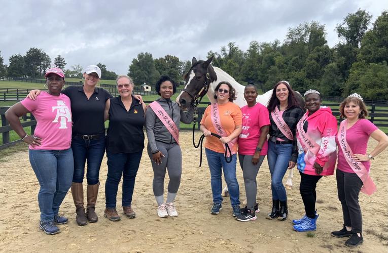 Breast cancer survivors find peace at equestrian therapy event at ...